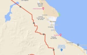 2023 Baja 1000 Map: Detailed GPS Race Course Map