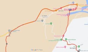 2023 Baja 1000 Map: Detailed GPS Race Course Map
